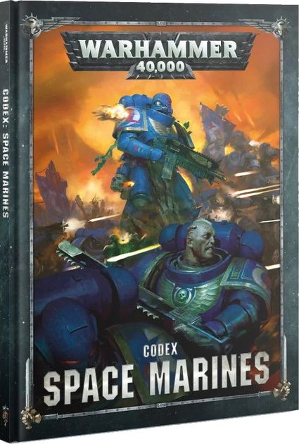 Warhammer 40,000 (Eighth Edition): Codex – Space Marines | Board Game ...