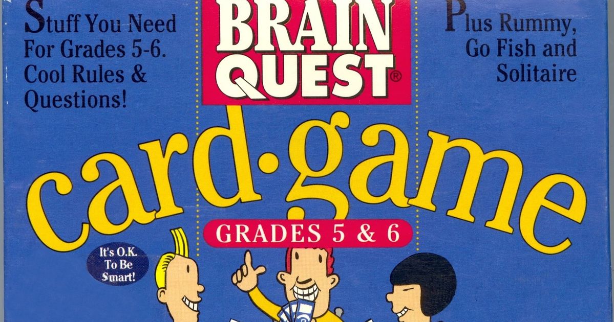 Brain Quest Card Game: Grades 5 & 6 | Board Game | BoardGameGeek