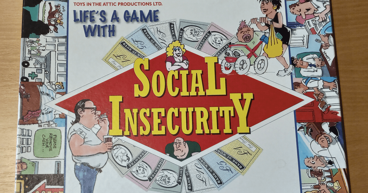 Social Insecurity | Board Game | BoardGameGeek