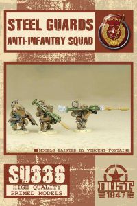 Dust 1947: Steel Guards Anti-Infantry squad | Board Game | BoardGameGeek
