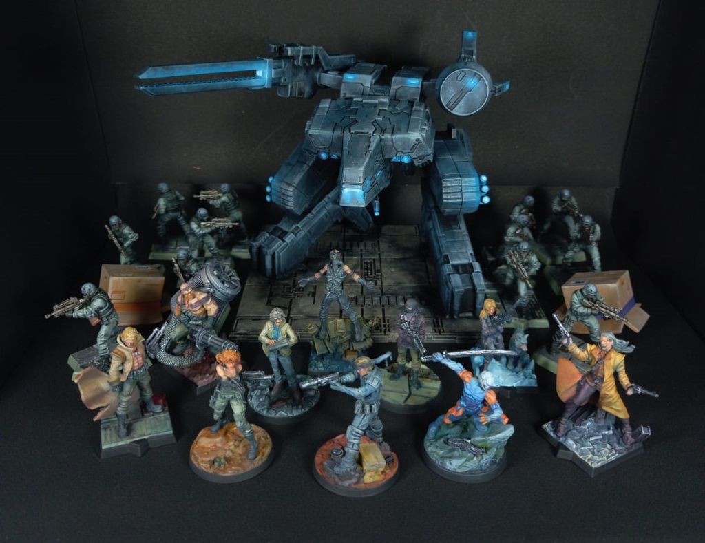 Painted all of my Integral Edition minis! | Metal Gear Solid: The Board ...