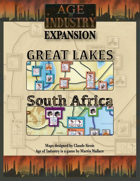 South Africa Official Expansion Map | Age of Industry Expansion: Great ...