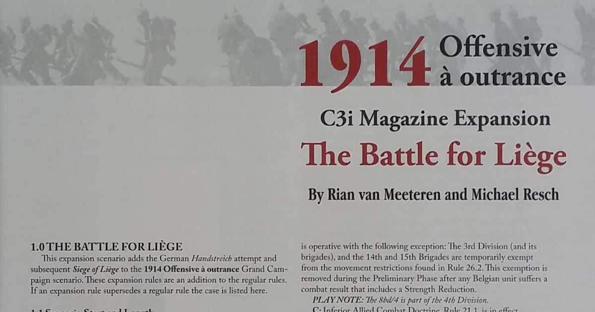 The Battle for Liege | Board Game | BoardGameGeek