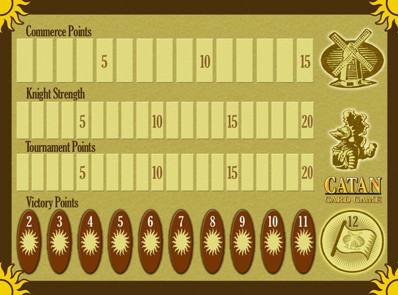 CatanCardGameBoard.pdf | Catan Card Game