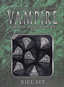 Vampire: The Masquerade Dice Set (20th Anniversary Edition) | RPG Item ...