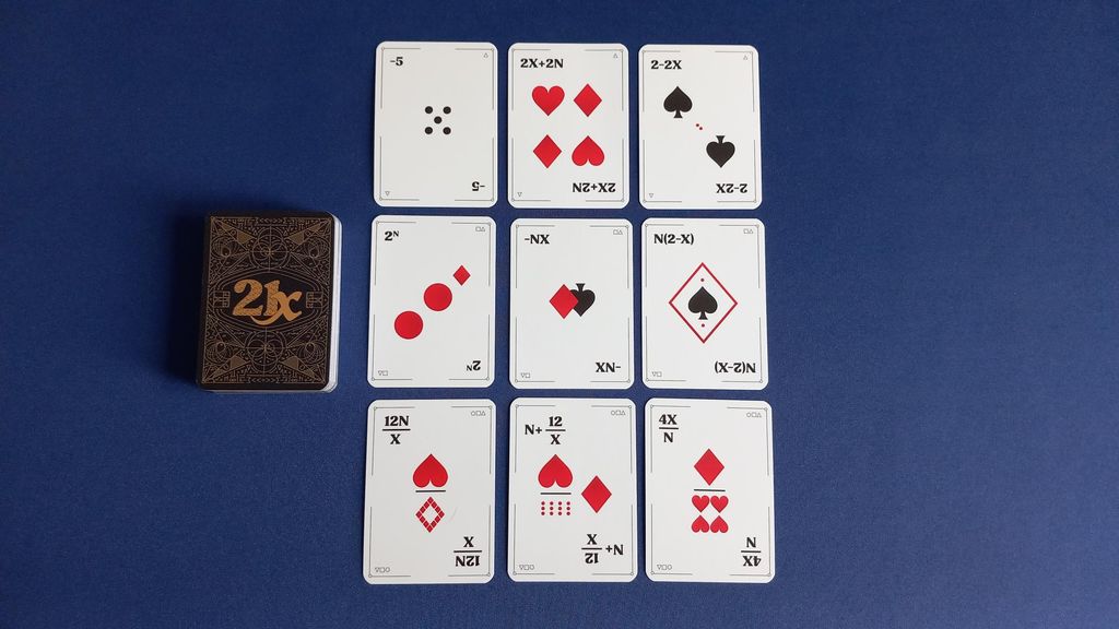 21x preview / review by Board Game Happy | 21X