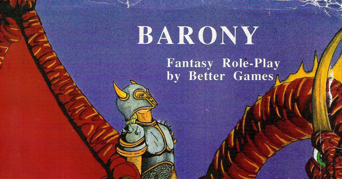 Barony | RPG Item | BoardGameGeek