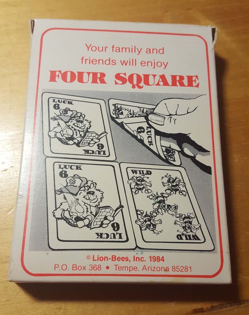 Four Square | Board Game | BoardGameGeek