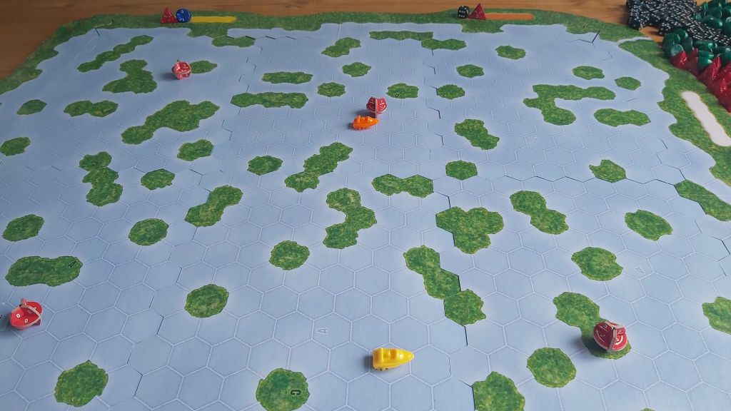 Adding D2 and D4 dice to the game, instead of only D3 | Powerboats