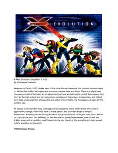 x men evolution credits