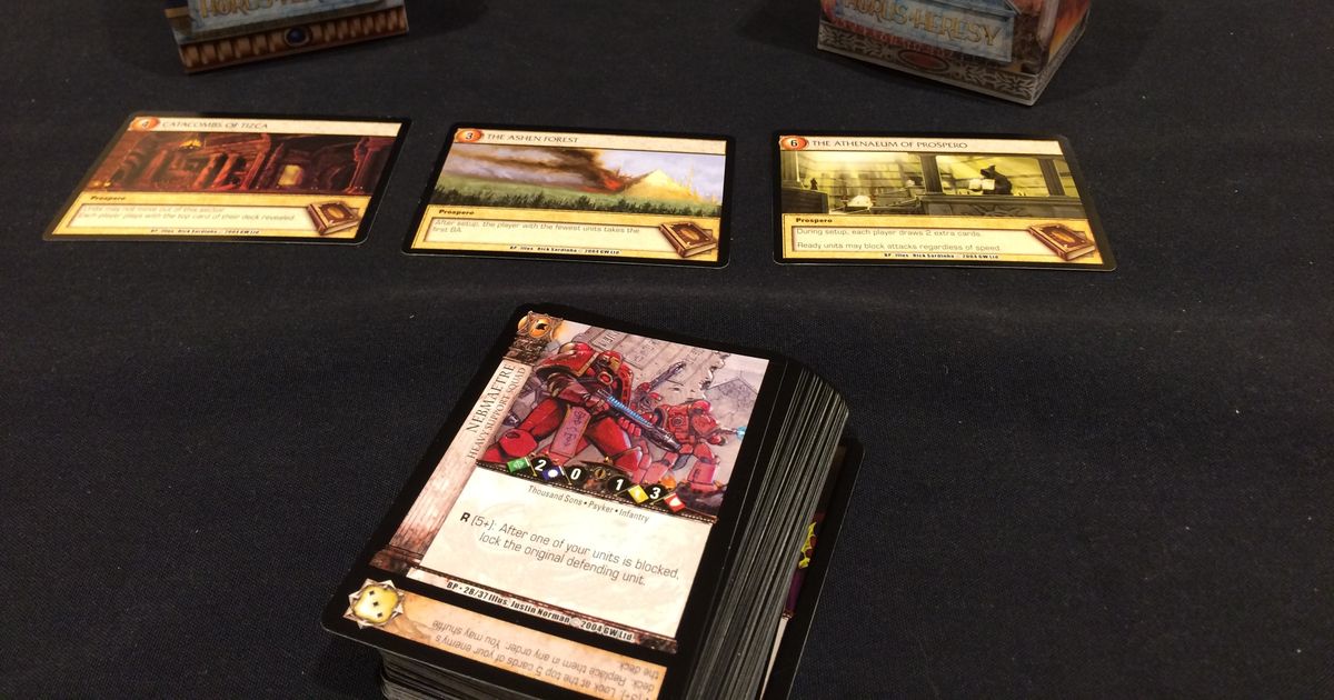 Horus Heresy: The Battle for Prospero | Board Game | BoardGameGeek