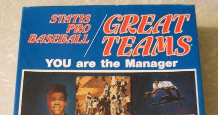Statis Pro Baseball Great Teams | Board Game | BoardGameGeek