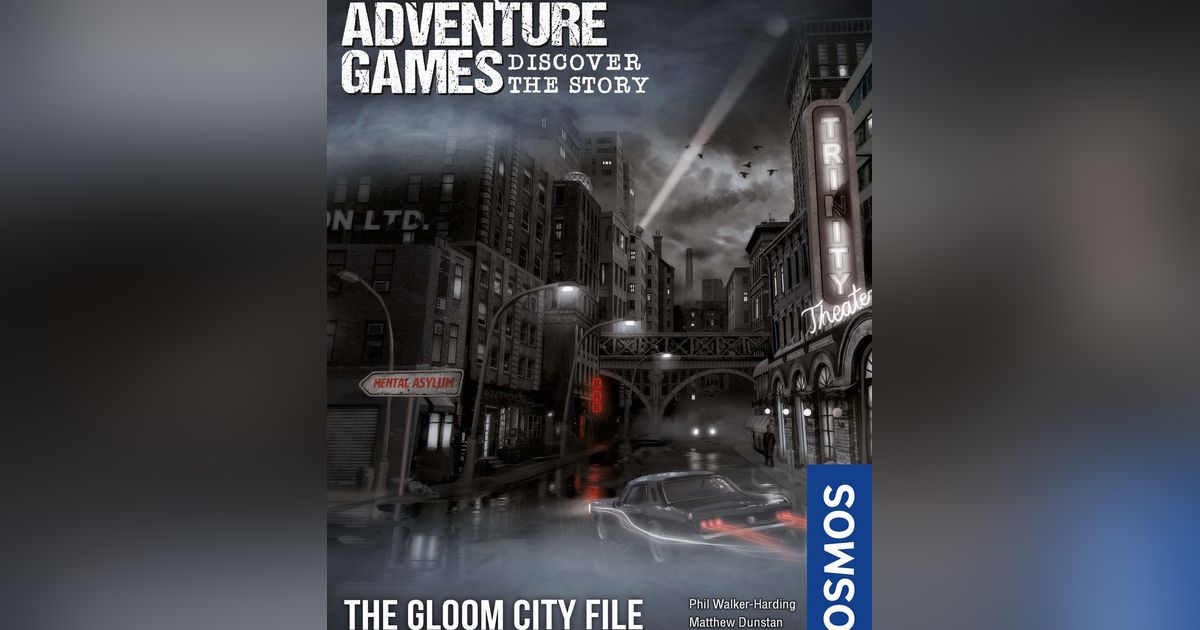 Adventure Games: The Gloom City File | Board Game | BoardGameGeek