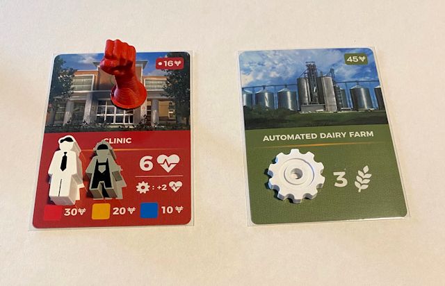 Strike and machinery tokens | Hegemony: Lead Your Class to Victory