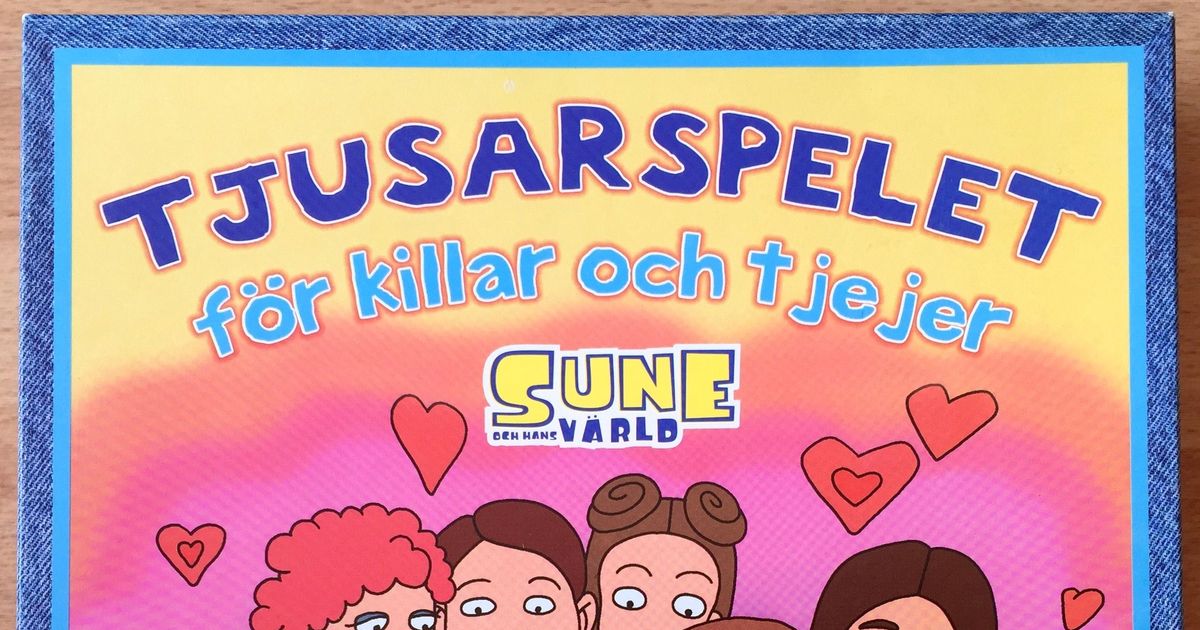 Tjusarspelet för killar och tjejer: Sune och hans värld | Board Game ...