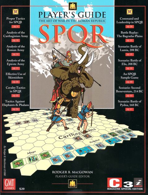 SPQR: Player's Guide | Board Game | BoardGameGeek