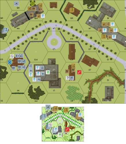 A Visual Comparison: Deluxe Map vs Regular Map | Streets of Fire: ASL ...