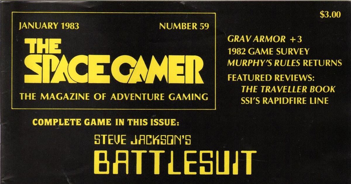 The Space Gamer (Issue 59 - Jan 1983) | Issue | RPGGeek