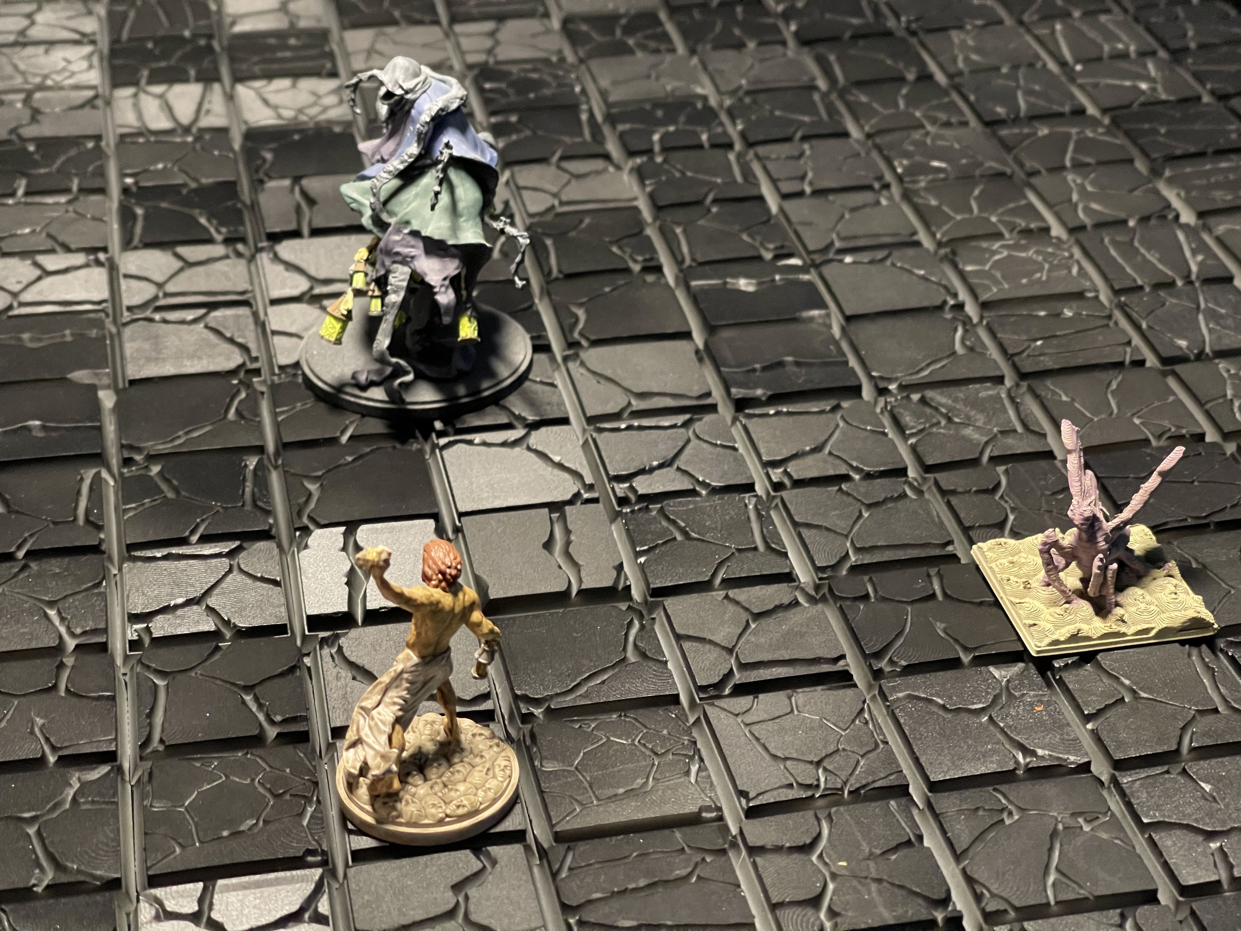 A custom 3d showdown board | Kingdom Death: Monster