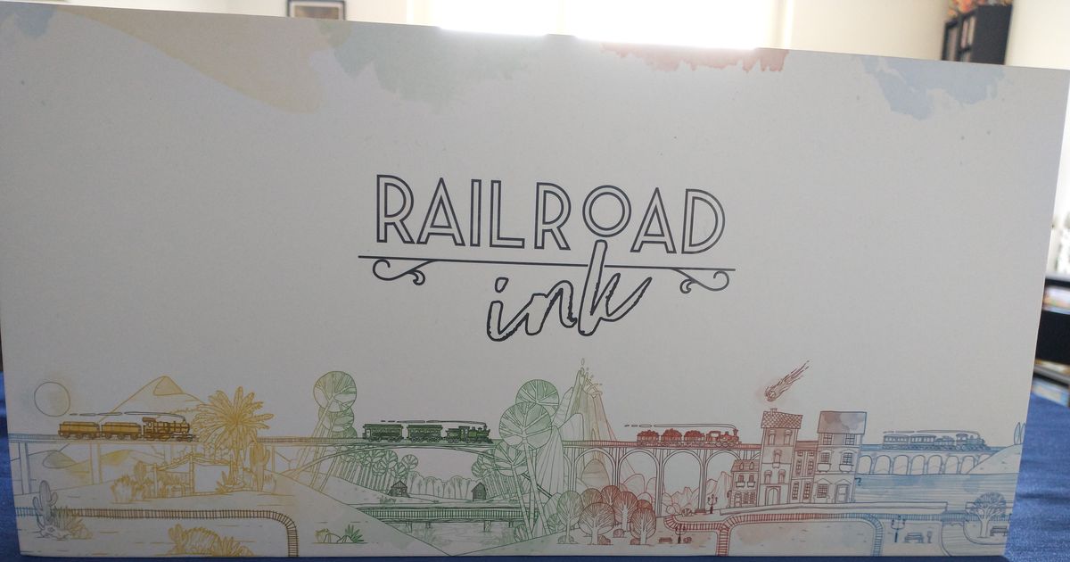 Railroad Ink: Giant Box | Board Game Accessory | BoardGameGeek