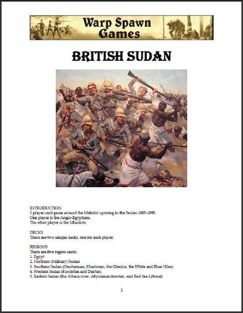 British Sudan cards | British Sudan