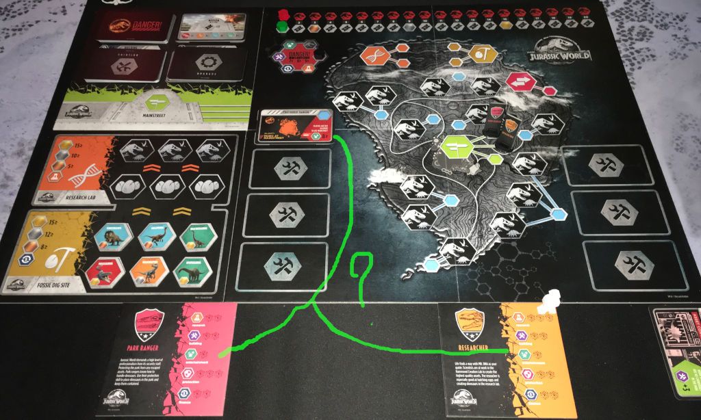 "Jurassic World: The Boardgame": solo review | Jurassic World: The ...