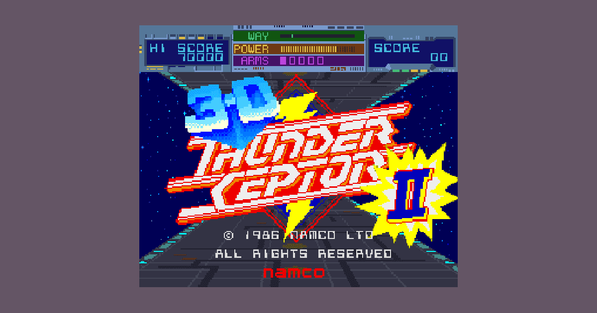 Thunder Ceptor II | Video Game | VideoGameGeek