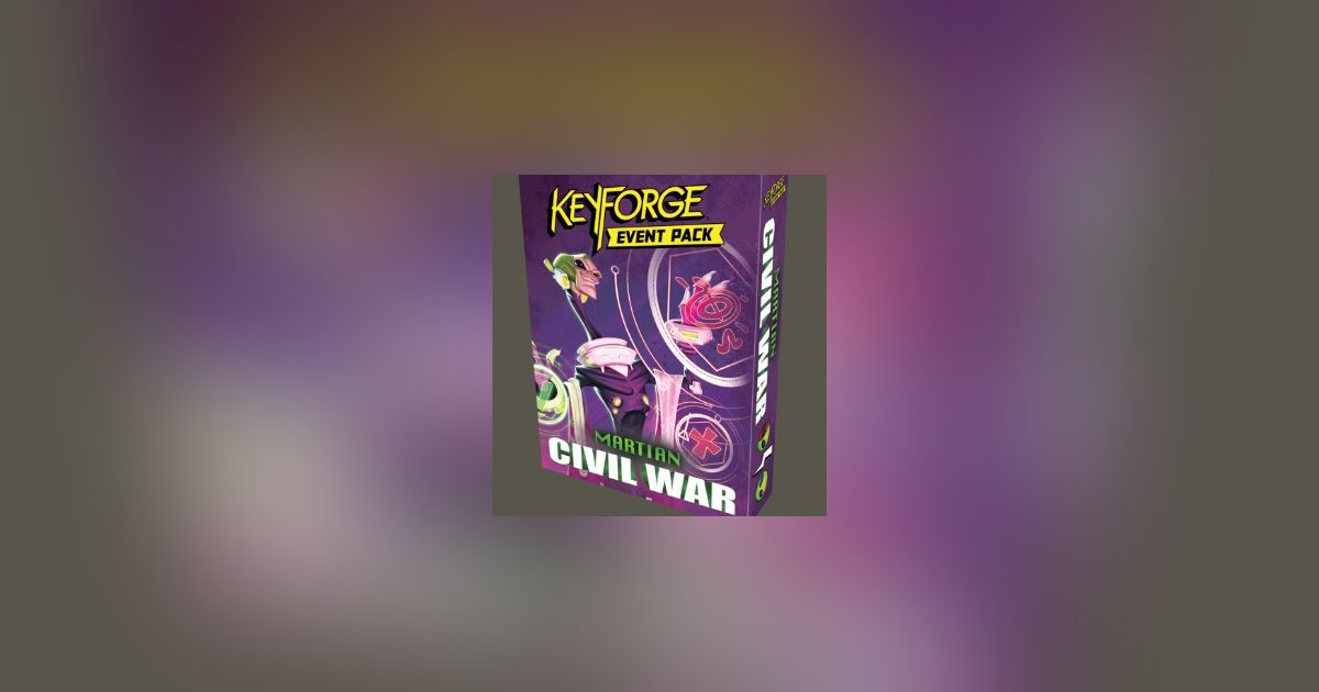 KeyForge Event Pack: Martian Civil War | Board Game | BoardGameGeek