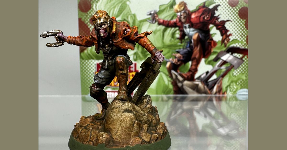 Marvel Zombies: A Zombicide Game – Zombie Star-Lord | Tiny Plastic ...