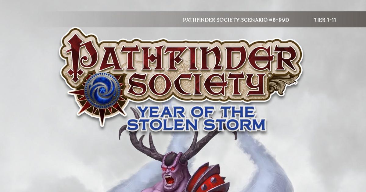 Pathfinder Society Scenario 8-99: The Solstice Scar (Version D) | RPG ...