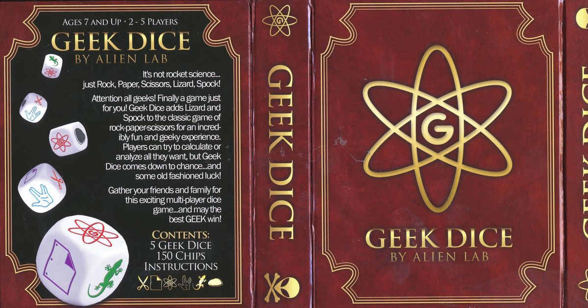 Geek Dice | Board Game | BoardGameGeek