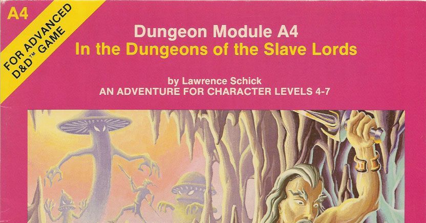 A4: In the Dungeons of the Slave Lords | RPG Item | RPGGeek