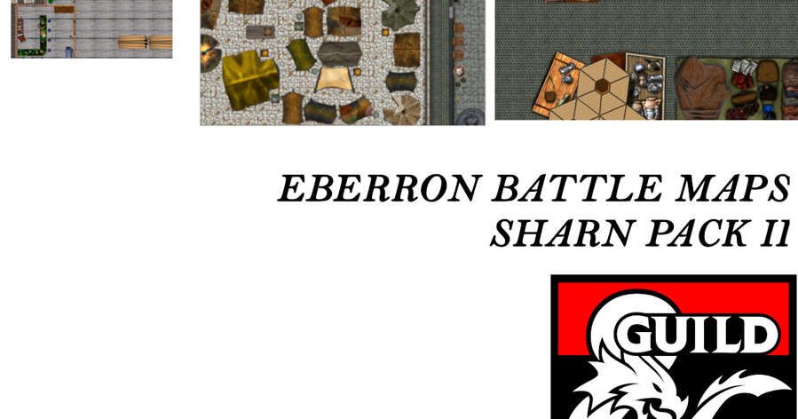 Eberron Battlemaps: Sharn Pack 2 | RPG Item | RPGGeek