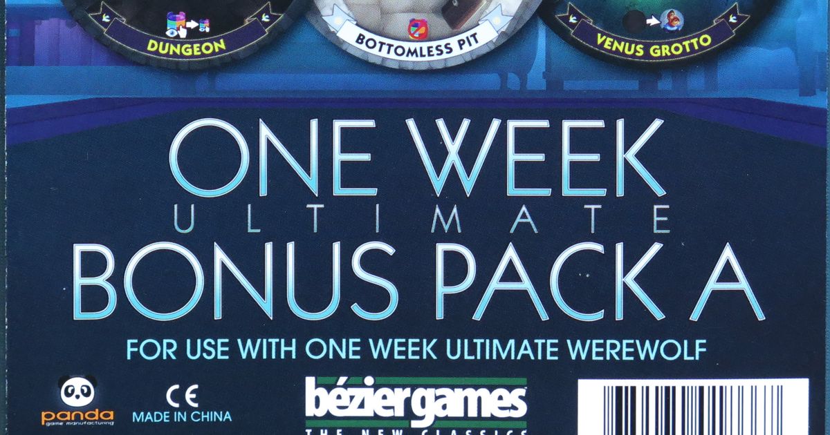 One Week Ultimate Bonus Pack A | Board Game | BoardGameGeek