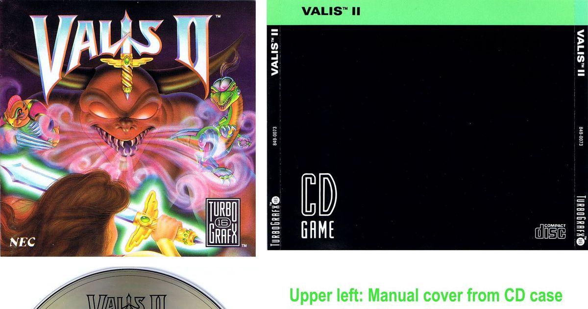 Valis II | Video Game | BoardGameGeek