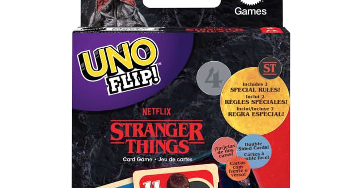 UNO Flip!: Stranger Things | Board Game | BoardGameGeek