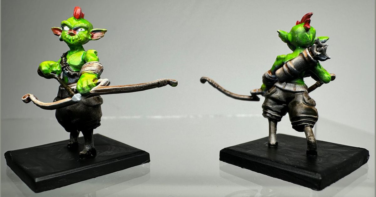 Adventure Tactics – Ranged Goblins | Tiny Plastic Creatures | BoardGameGeek