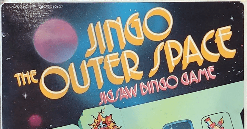 Jingo The Outer Space Jigsaw Bingo Game | Board Game | BoardGameGeek