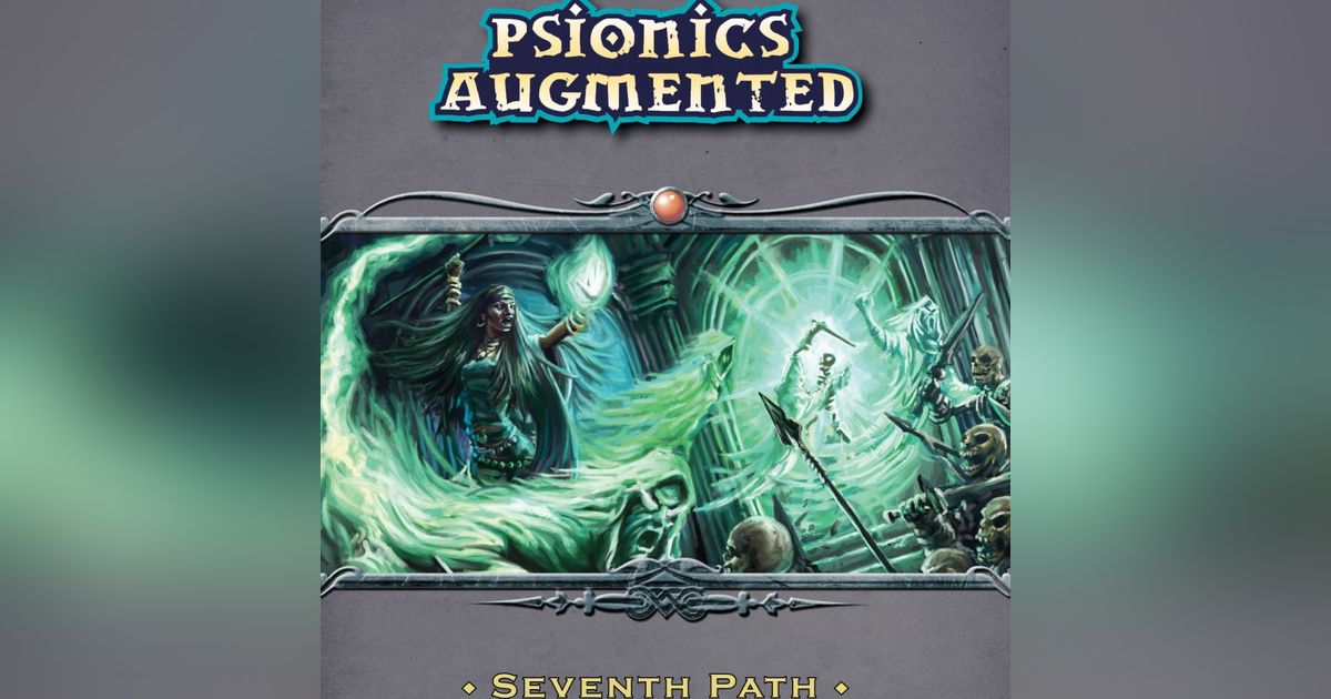 Psionics Augmented: Seventh Path | RPG Item | RPGGeek