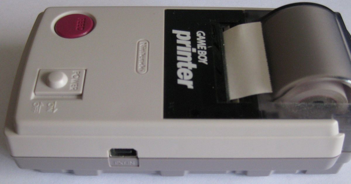 Game Boy Printer | Video Game Hardware | BoardGameGeek