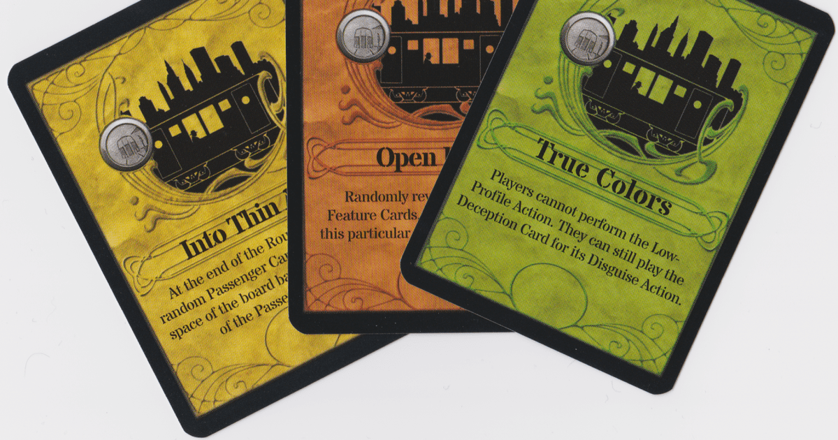 27th Passenger: A Hunt on Rails – True Colors Promo Pack | Board Game ...