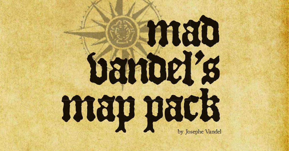 Mad Vandel's Map Pack | RPG Item | RPGGeek