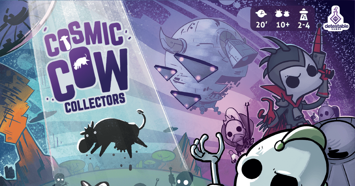 Cosmic Cow Collectors | Board Game | BoardGameGeek