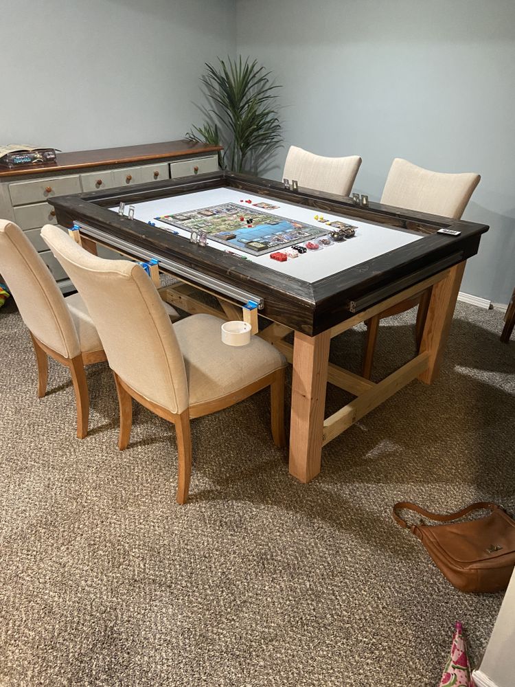 DIY Board Game Table