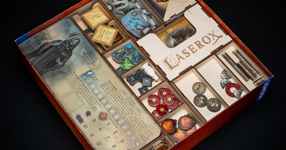 Legends of Andor: Laserox Organizer | Board Game Accessory | BoardGameGeek