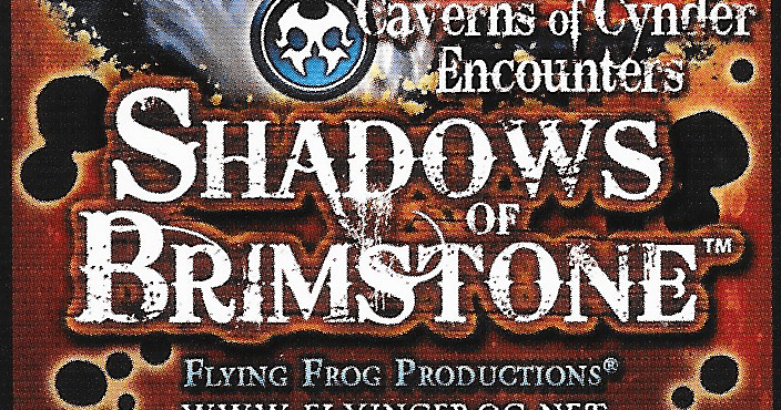 Shadows of Brimstone: Fire and Brimstone Game Supplement | Board Game ...