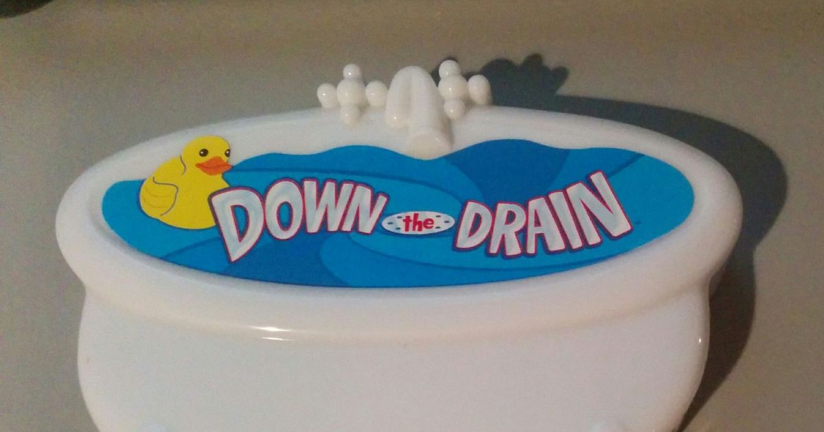 Down The Drain | Board Game | BoardGameGeek