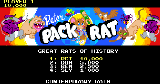 Peter Pack Rat | Video Game | VideoGameGeek