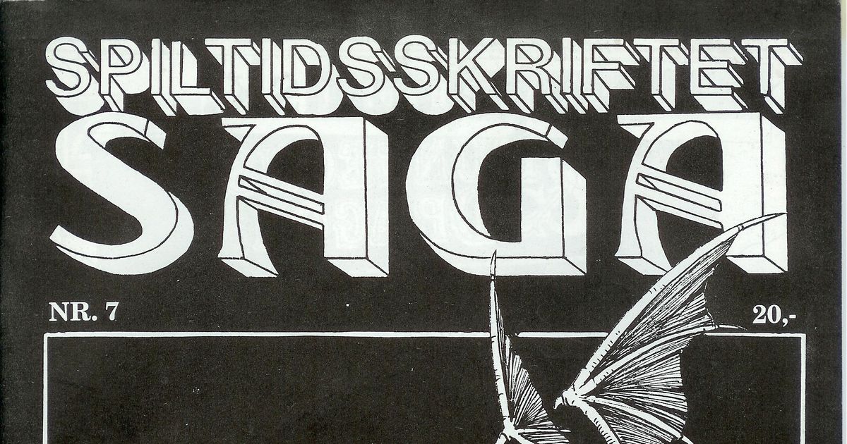 Saga (Issue 7 - May 1991) | Issue | RPGGeek