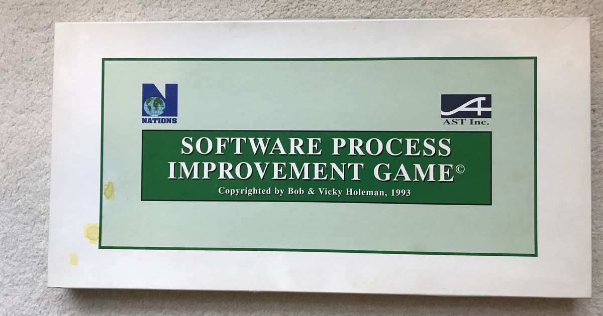 Software Process Improvement Game | Board Game | BoardGameGeek